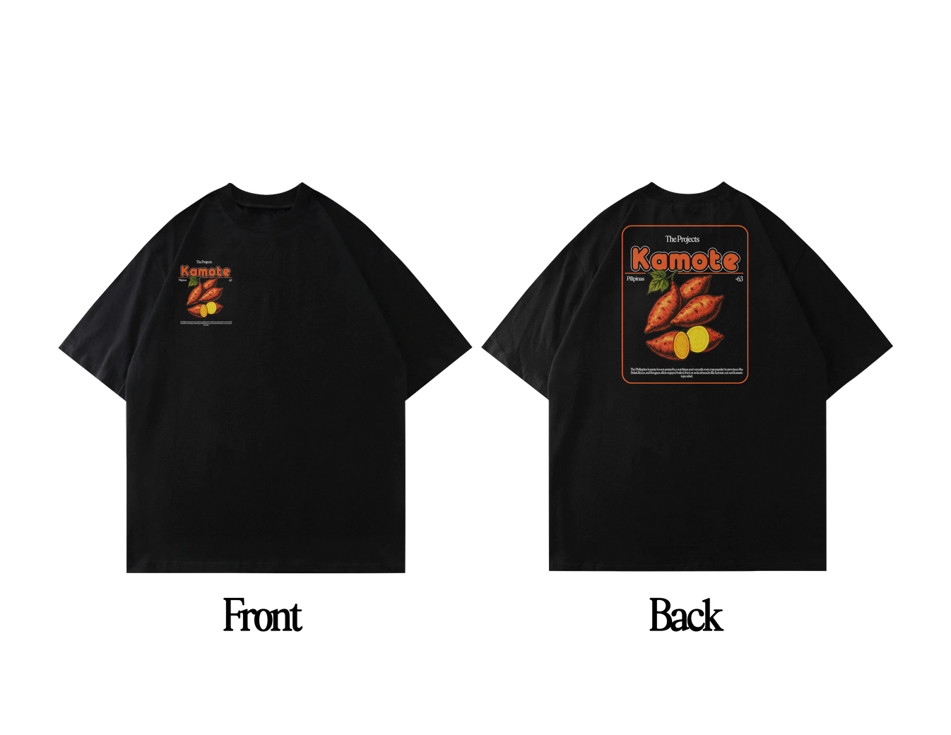 Kamote Oversized Tee V2 – The Projects