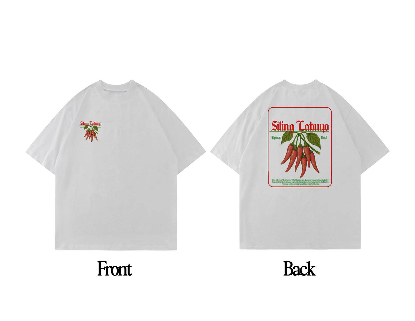 Siling Labuyo Oversized Tee V2 – The Projects
